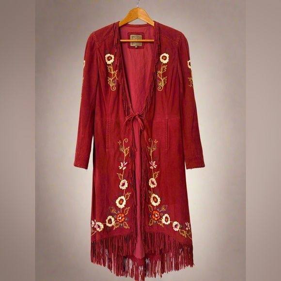 Double D Ranch | Jackets & Coats | Fringe Floral Duster Double D | Poshmark